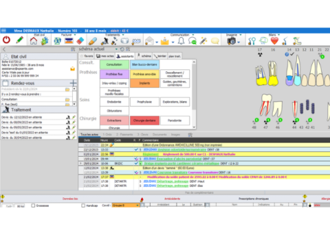 Logiciel dentaire LOGOSw - Installation Formation